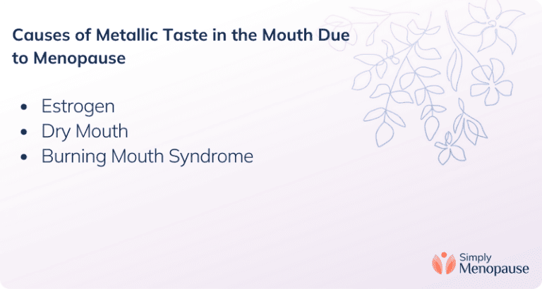 Can Menopause Cause a Metallic Taste in the Mouth? Find Out