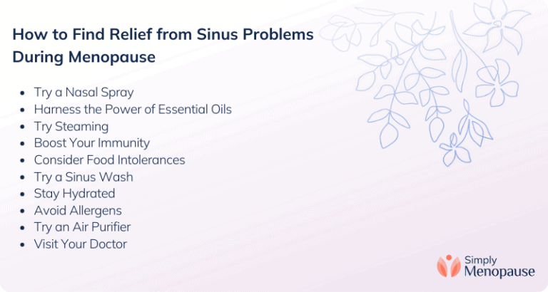 Sinus Problems During Menopause: What You Should Know