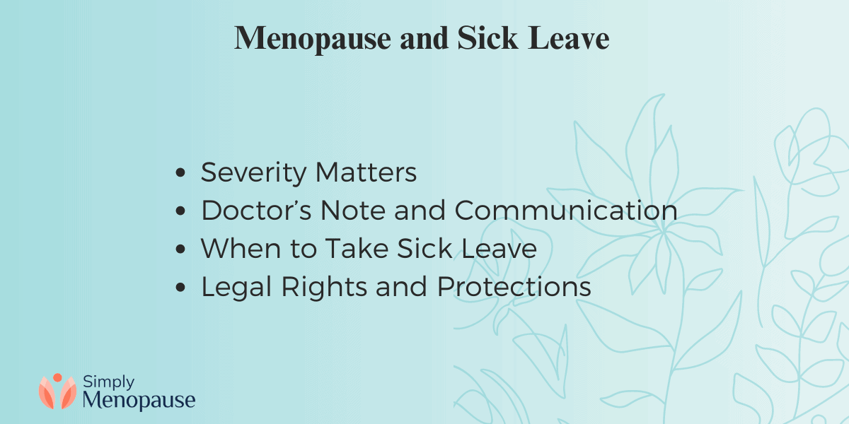 Can You be Signed off Work With Menopause? Know Your Rights