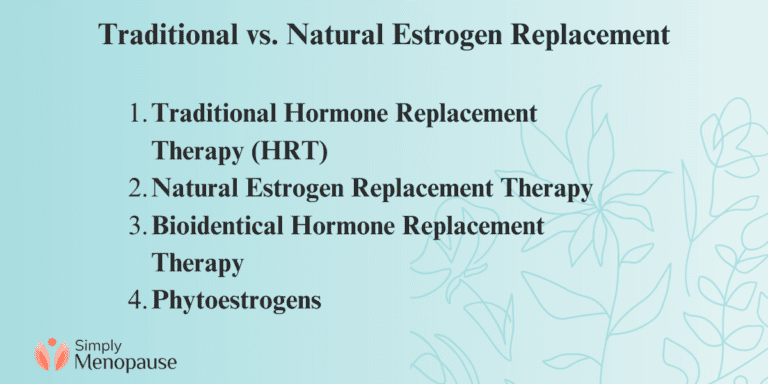 Natural Estrogen Replacement Therapy: A Comprehensive Guide