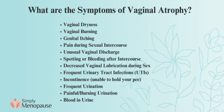 Vaginal Atrophy: Symptoms, Causes, and Treatments
